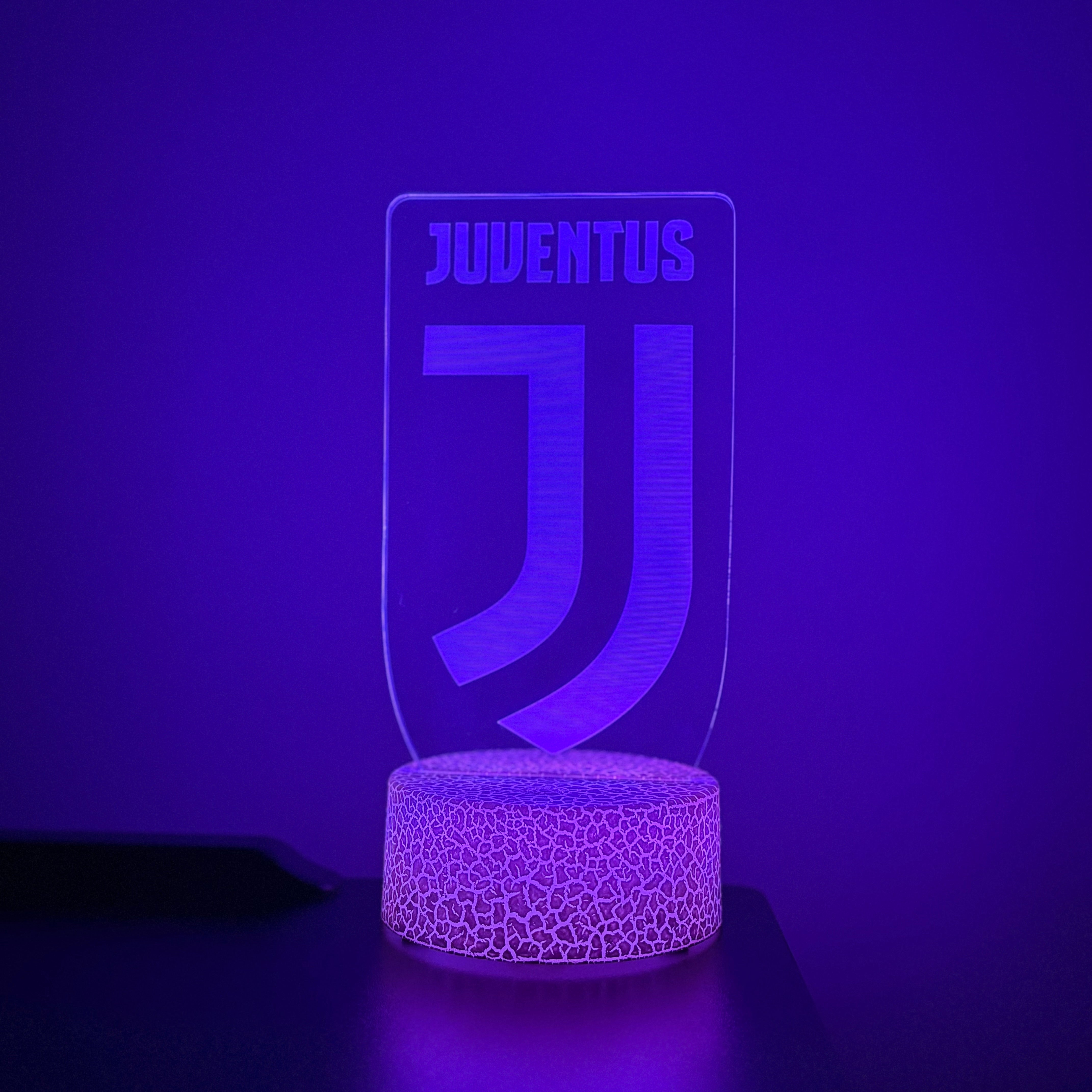 Juventus FC LED Lamp – True North Designs